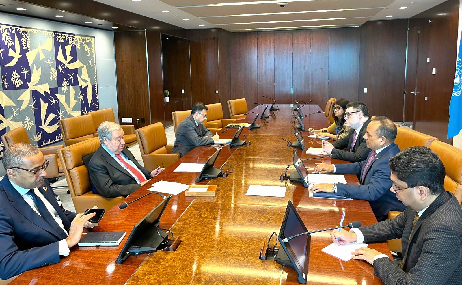 Permanent Representative of Bangladesh to the United Nations paid ...